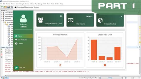 javafx part 1 2 pos inventory management system youtube