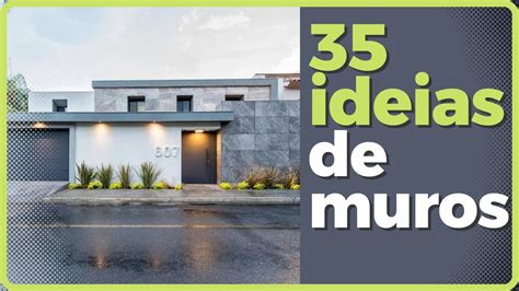 35 IDEIAS DE MUROS Para CASAS Para Se INSPIRAR IDEIAS DE FACHADAS