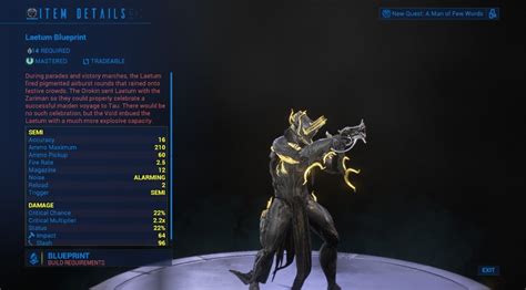 The Best Secondary Weapons In Warframe