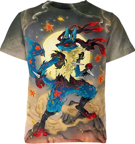 Lucario From Pokemon Shirt Freeclothing Trending