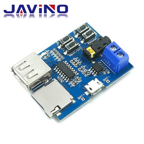 Tf Card U Disk Mp3 Format Decoder Board Module Amplifier Decoding Audio Player 