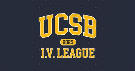 Ucsb Class Of 2025 Iv League Ucsb T Shirt Teepublic