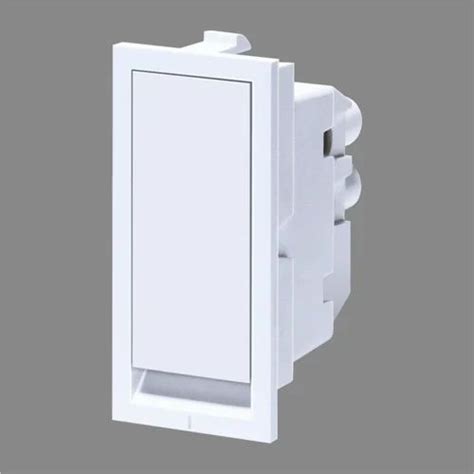 One Way Modular Switch 6a One Way Modular Flat Switch Manufacturer From Vasai