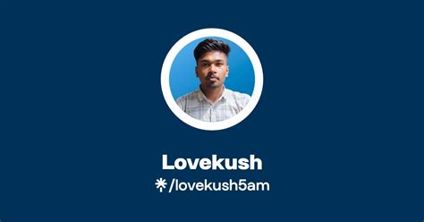 Lovekush Instagram Linktree