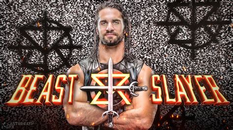 Wwe Seth Rollins Beast Slayer Wallpaper 2019 By Lastbreathgfx On Deviantart