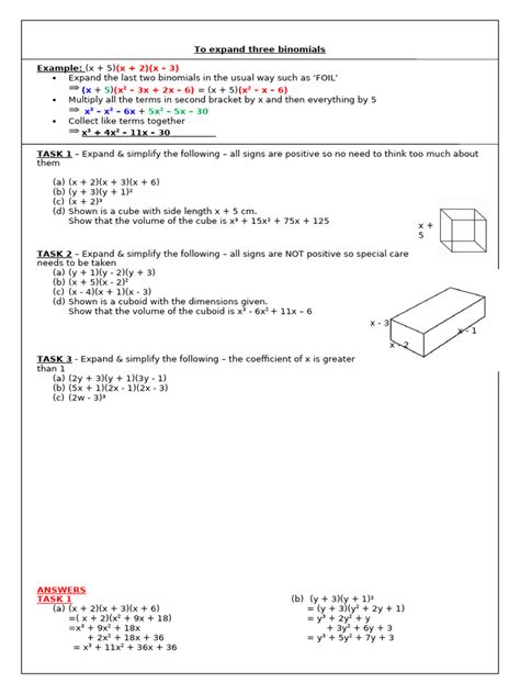 A Expand Three Binomials Pdf
