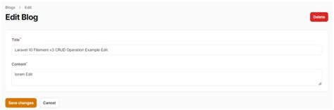 laravel 10 filament v3 crud operation example larainfo