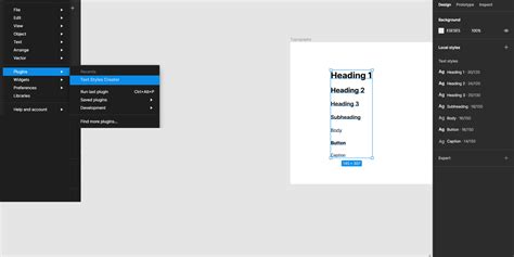 Text Styles Creator Figma Community