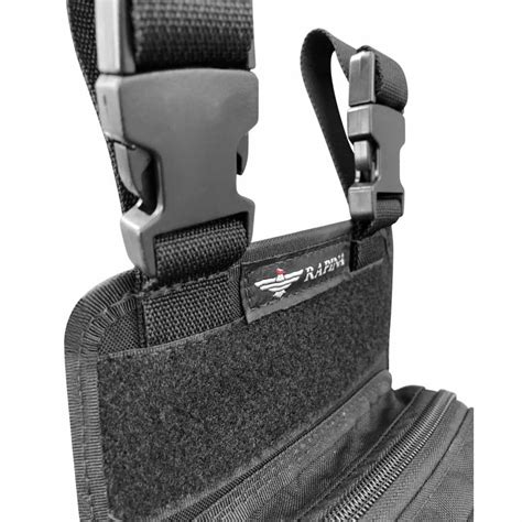 Bornal De Coxa Security Rapina Militar Preto Artigos Militares