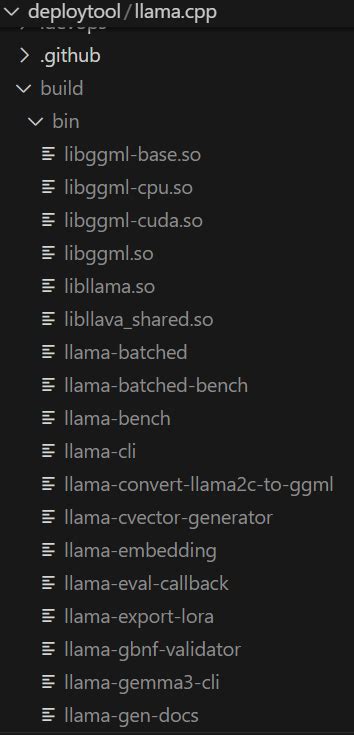 使用llama.cpp部署推理GGUF格式的大模型实践记录_llama-cpp-python优化的gguf版本下载-CSDN博客