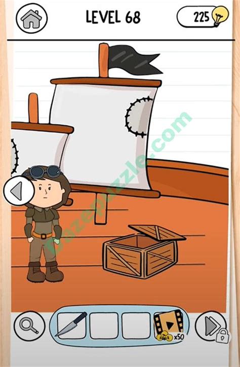 Brain Test 3 Level 68 Alright Lassie Go And Unfurl The Sails Answer