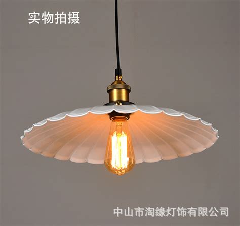單頭鐵藝小吊燈 餐廳飯店咖啡廳創意復古工業風吊燈 Luxhkhome