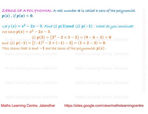 class 10 chapter 2 polynomals division algorithm for polynomials