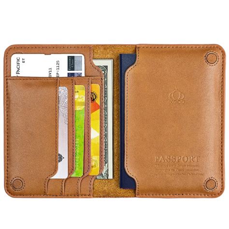 High Quality Genuine Leather Passport Holder Passport Cover In Card