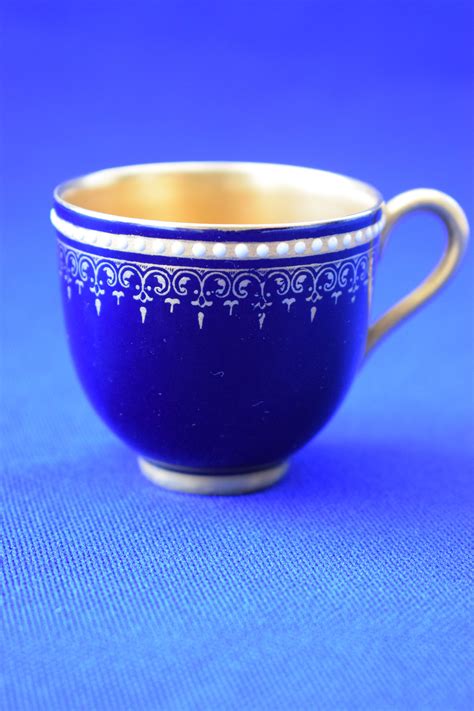 Royal Worcester Demi Tasse Coffee Cup And Saucer
