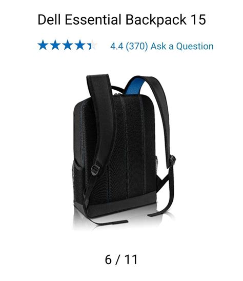 Dell Essential Backpack 15 Computers And Tech Parts And Accessories