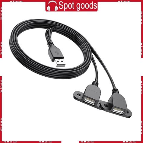 Win Usb Power Extender สายไฟ Usb Splitter Y Cable Extender Hub 5v3a สาย