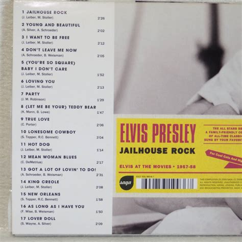 Yahooオークション ＜美品＞ エルヴィス・プレスリー Jailhouse R