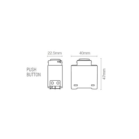 Push Button Wire Smart Wifi Dimmer