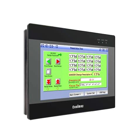 32 Bit 408mhz Cpu Hmi Plc All In One 24vdc High Speed Pulse 4 Wire Plc