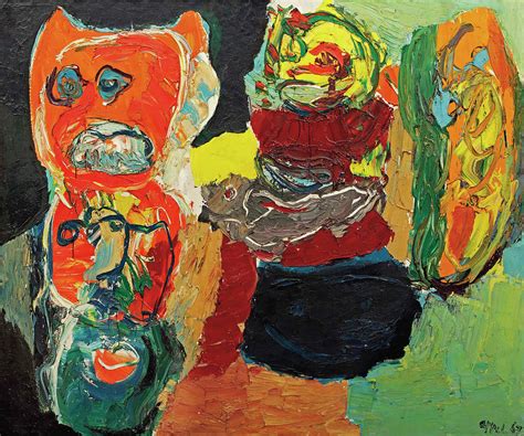 Karel Appel Painting By Henri Karimi Pixels