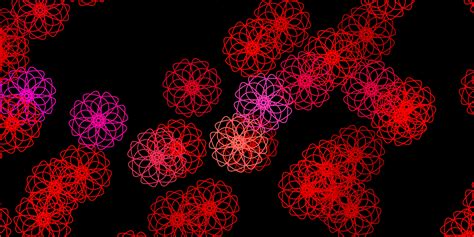 Dark Red Vector Template With Abstract Forms 1887745 Vector Art At Vecteezy