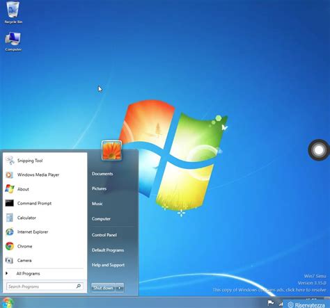 Windows 7 Simulator Con Un Clic Si Torna Al Vecchio Sistema Operativo