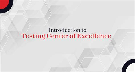 Testing Center Of Excellence Tcoe Definition Implementation