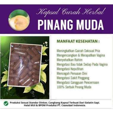 Jamu Pinang Muda Lengkap Harga Terbaru November 2022 Blibli