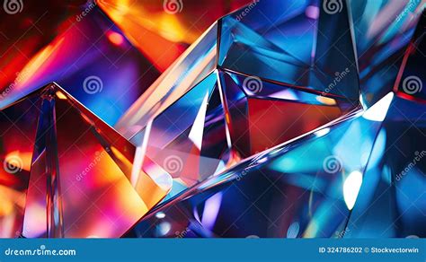 Refraction Light And Dark Abstract Stock Illustration Illustration Of