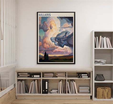 The Killers Imploding The Mirage Album Poster The Killers Etsy