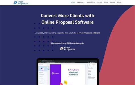 Fresh Proposals Website Is A Web Design Inspiration