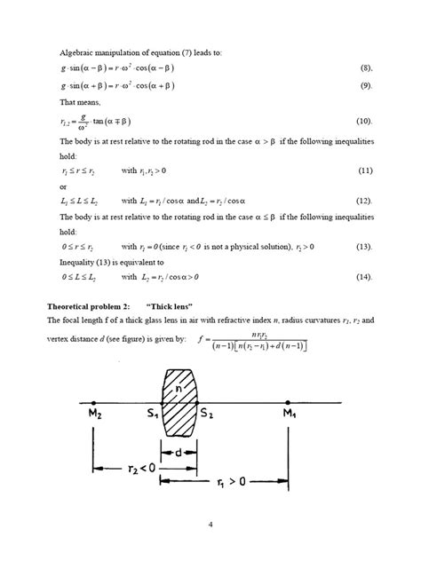 Ipho 1975 Q2 Pdf Electromagnetic Radiation Optics