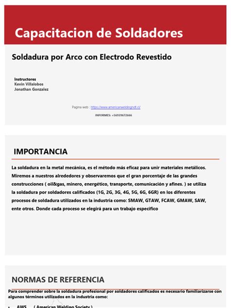 Proceso Smaw Pdf Soldadura Construcción