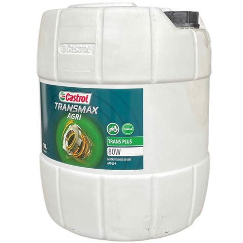 Dầu truyền động đa năng Castrol Transmax Agri Trans Plus 80W Trung