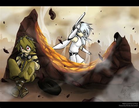 Wall E Anime Screenshot Wall E Wall E And Eve Anime