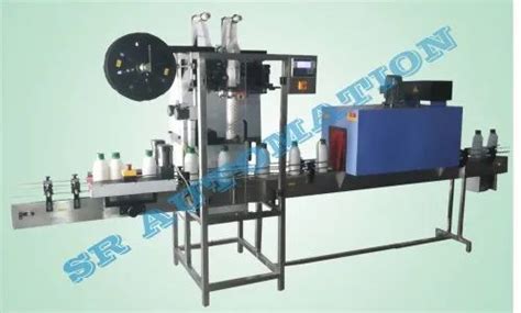 SR Automation Shrink Sleeve Applicator Machine At In Ahmedabad