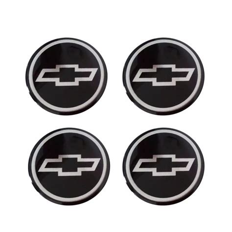 Emblema Adesivo Calota Roda Resinado mm Gm Chevrolet Preto peças Shopee Brasil