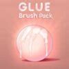 Free Glue Brush Pack For Procreate LIBRIUM