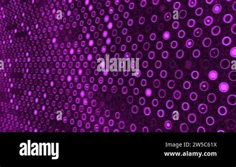 Background Of Colored Pulsating Circles Animation Electronic