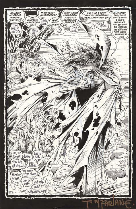 SPIDER MAN 14 PAGE 19 SPLASH TODD MCFARLANE COMIC ART SALE