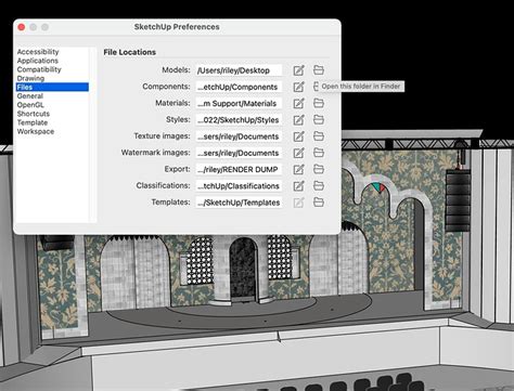 Layout Preferences Folders Copy Or Link Folder Paths Feature Requests SketchUp Community
