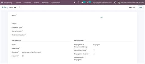 How To Manage Rules Routes Under Odoo 16 Inventory App