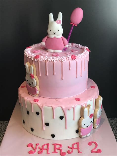 Pin Van Tanja Ossen Op Nijntje Taart 1 Jaar Taart Taart Ideeën Verjaardagstaart