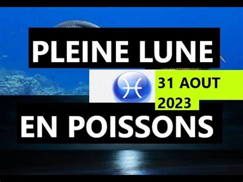 Astrologie Pleine Lune Du Jeudi Aout Youtube