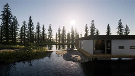 LAKE HOUSE Twinmotion Animation YouTube