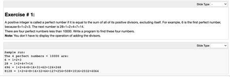 Solved A Positive Integer Is Called A Perfect Number If It Chegg