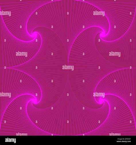 Psychedelic Swirling Squares Spiral Repeating Linear Abstract Background Geometric Seamless