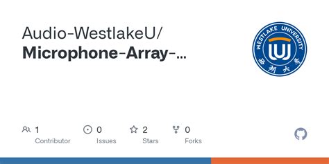 github audio westlakeu microphone array generalization for