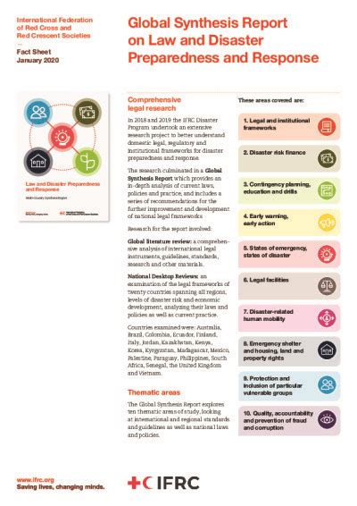 Disaster Preparedness And Response Ifrc